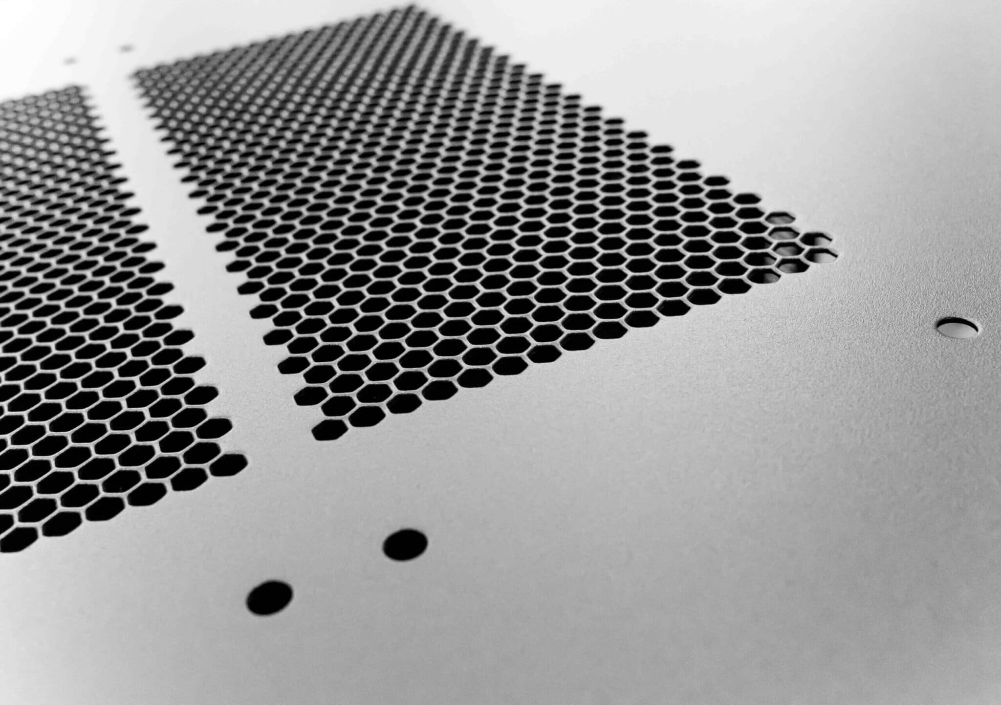 Hexagonal Perforation Hole Pattern - Roy Manufacturing