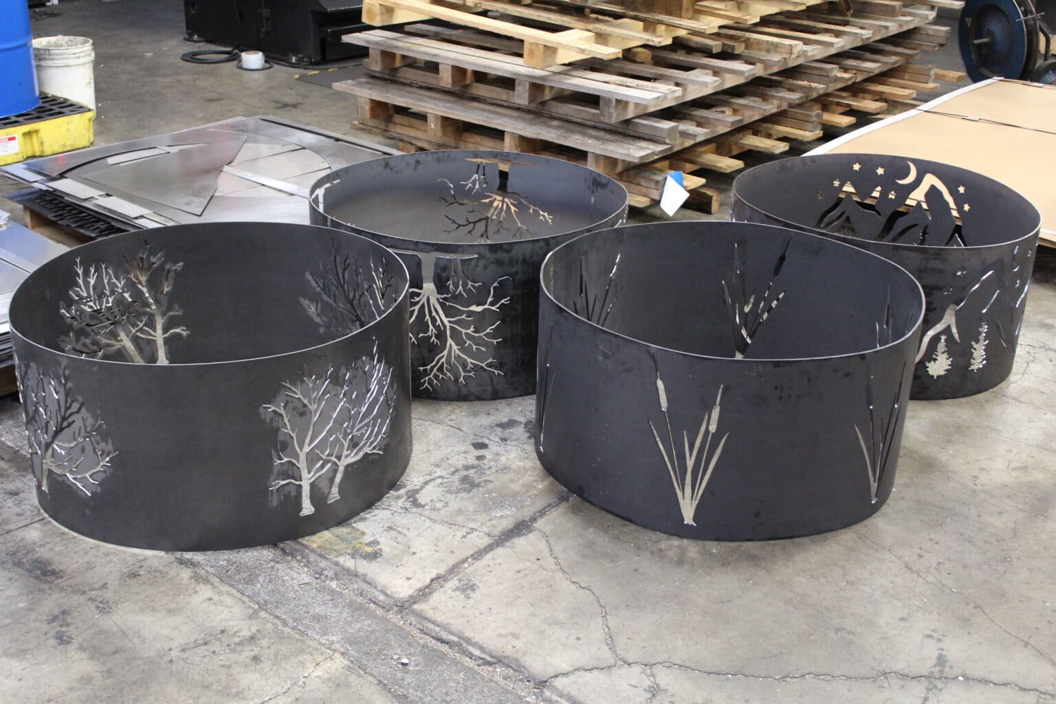 Custom Fire Pits - Roy Mfg