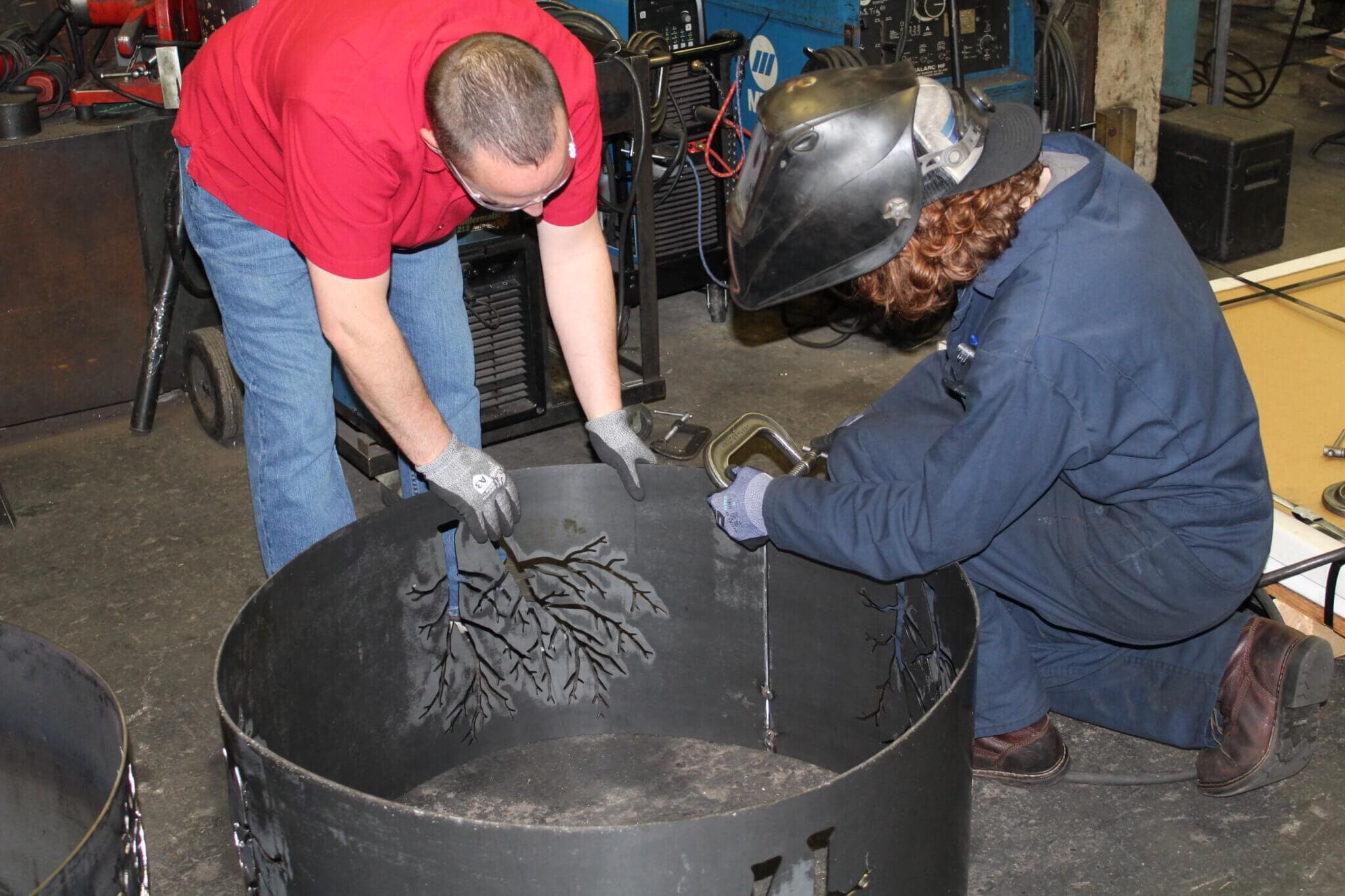 Custom Fire Pits - Roy Manufacturing
