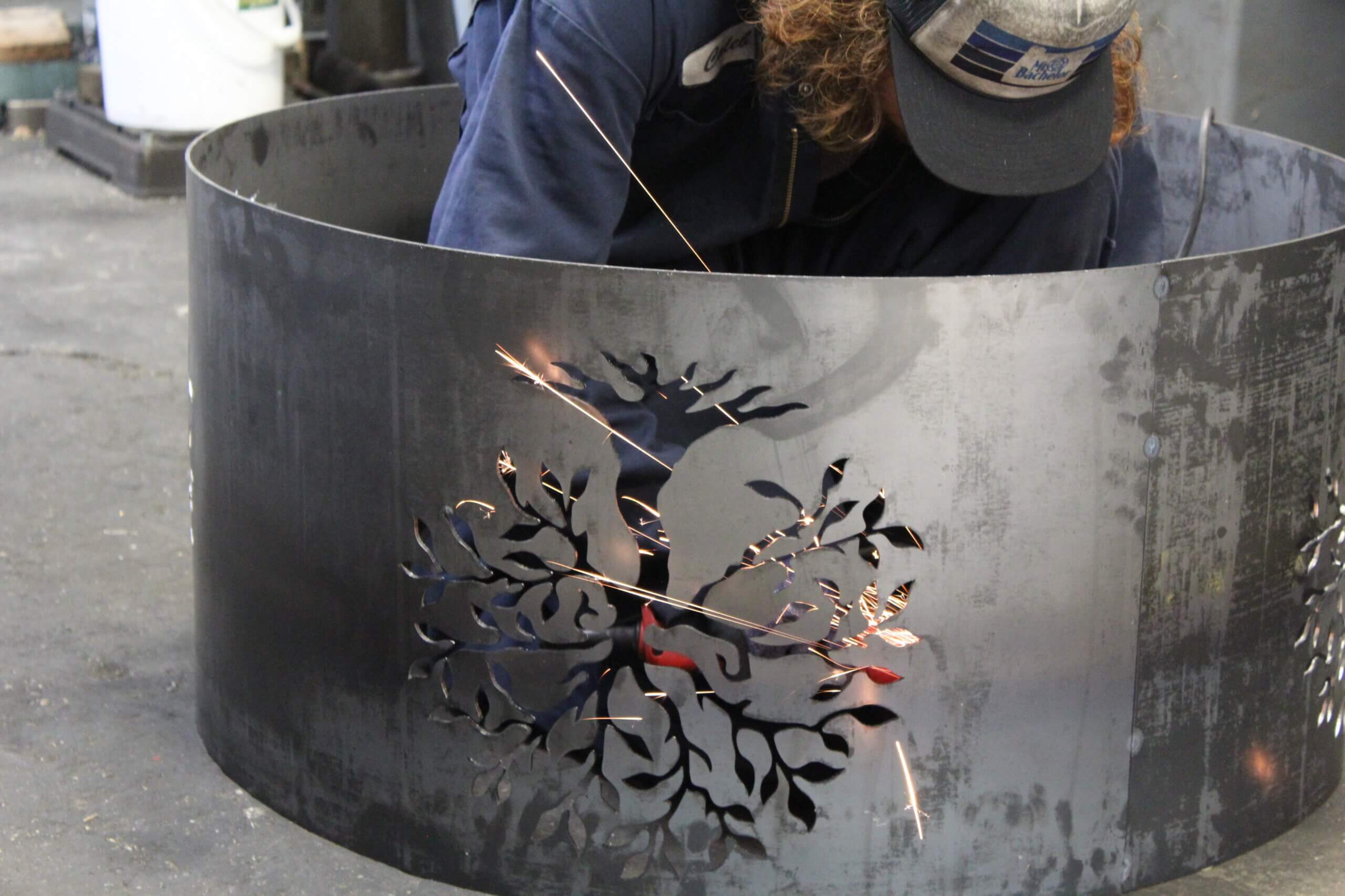 Custom Fire Pits - Roy Manufacturing
