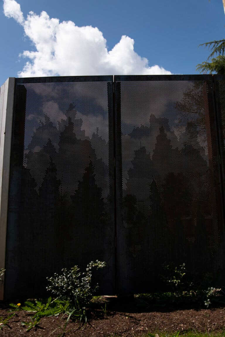 Fora Health: Creating Beauty with Perforated Metal Privacy Panels