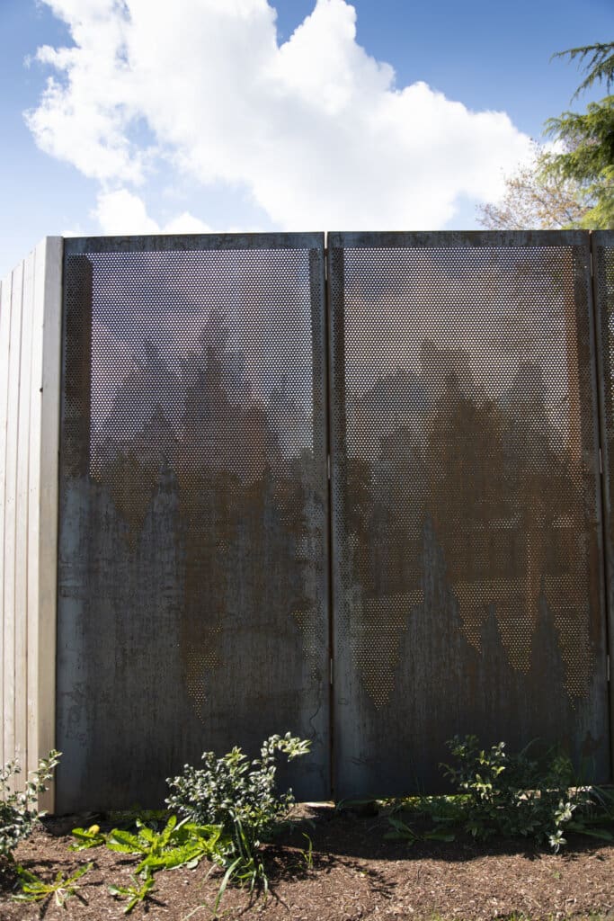 Fora Health: Creating Beauty with Perforated Metal Privacy Panels