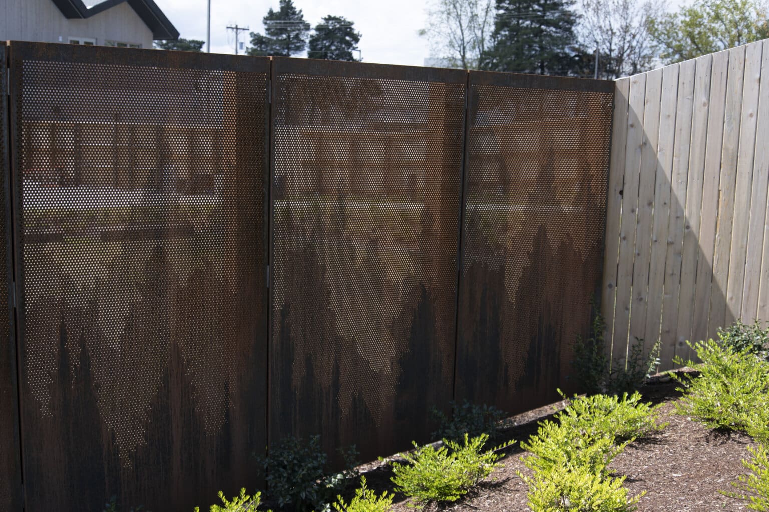 Fora Health: Creating Beauty with Perforated Metal Privacy Panels