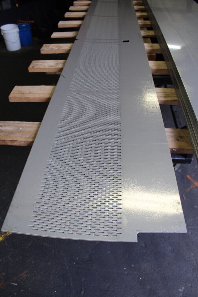 Punched Metal Industrial Order for GEM Equipment of Oregon, Inc.
