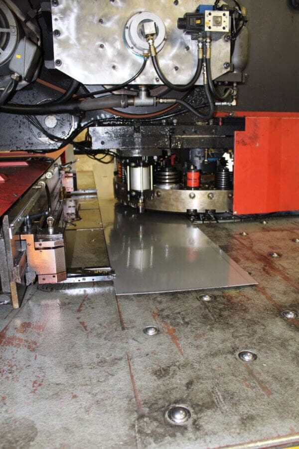 Punched Metal Industrial Order for GEM Equipment of Oregon, Inc.