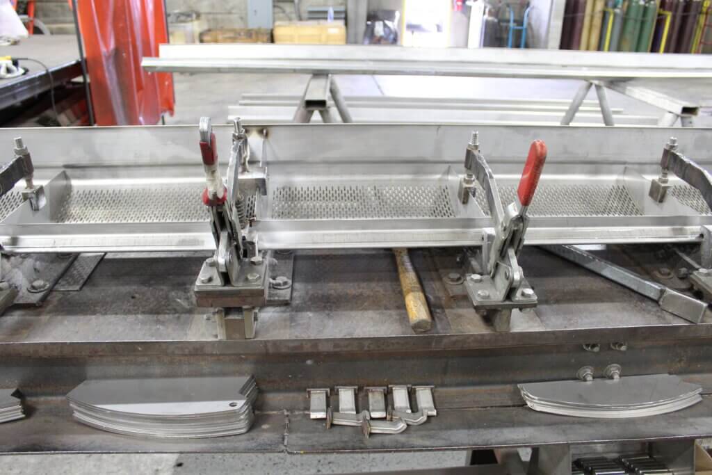 Punched Metal Industrial Order for GEM Equipment of Oregon, Inc.